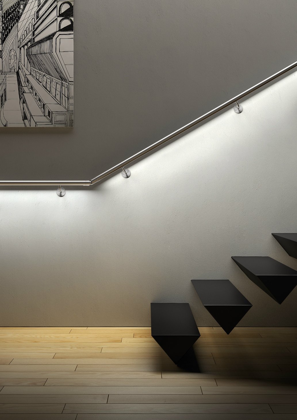 21 Staircase Lighting Design Ideas & Pictures