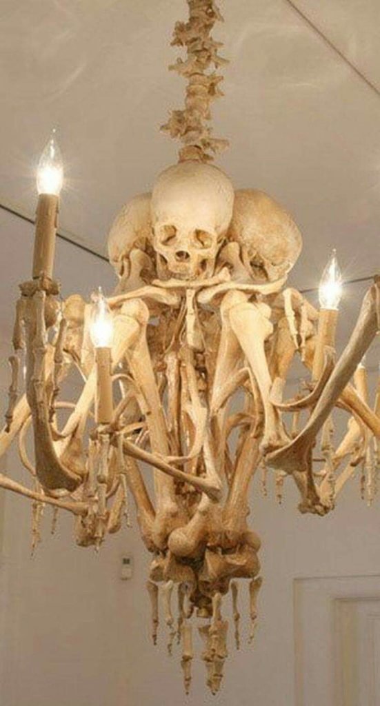 Indoor & Outdoor Halloween Skeleton Decorations Ideas