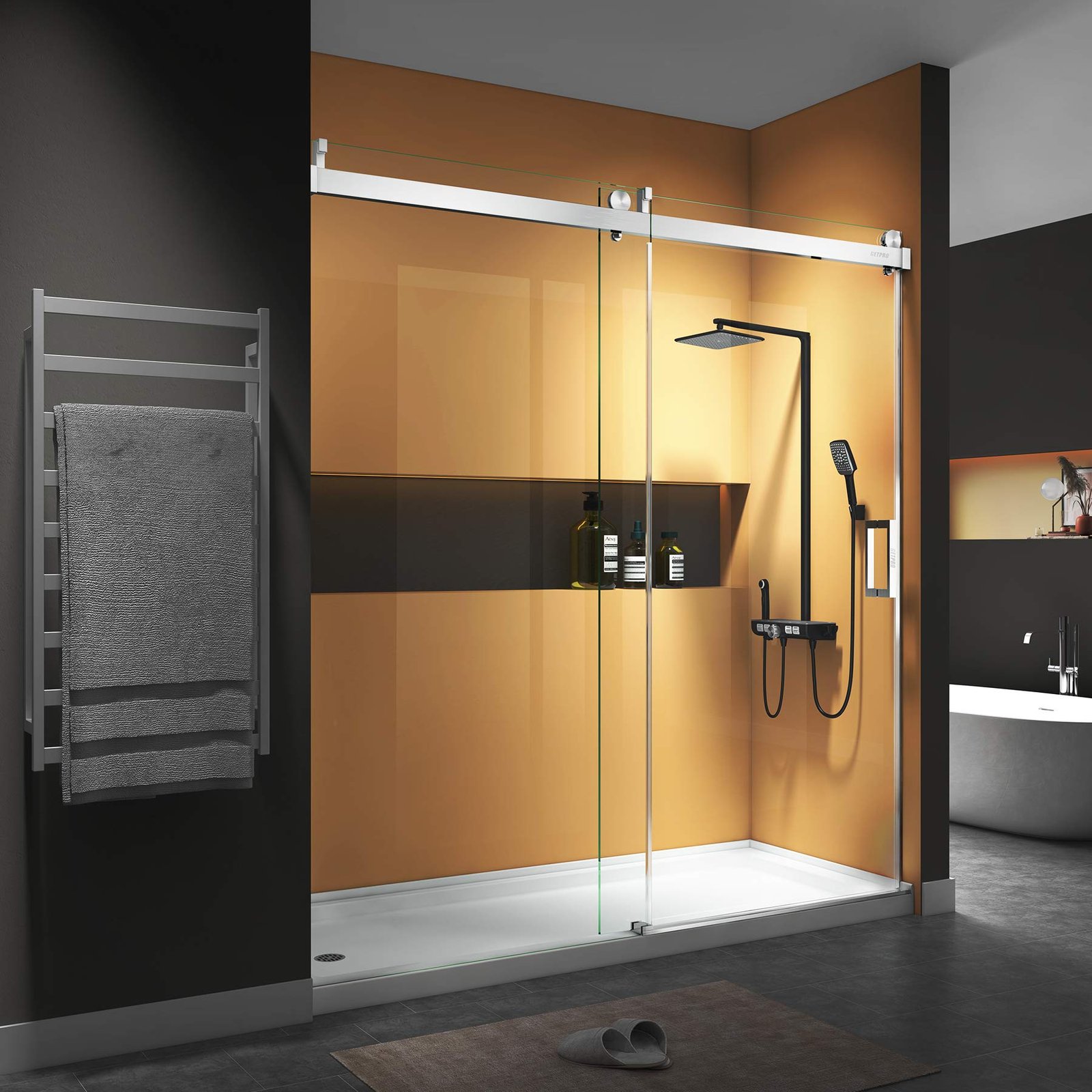 7 Ways Custom Glass Shower Doors Revolutionize Your Bathroom Space ...