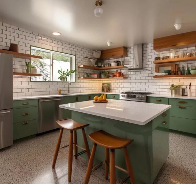 How to Incorporate Mid-Century Modern Kitchen Cabinets in Small Spaces ...